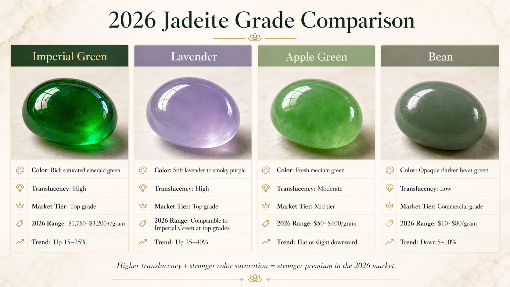 Jadeite Market 2026: Top-Grade Rises, Mid-Tier Falls – BMjade
